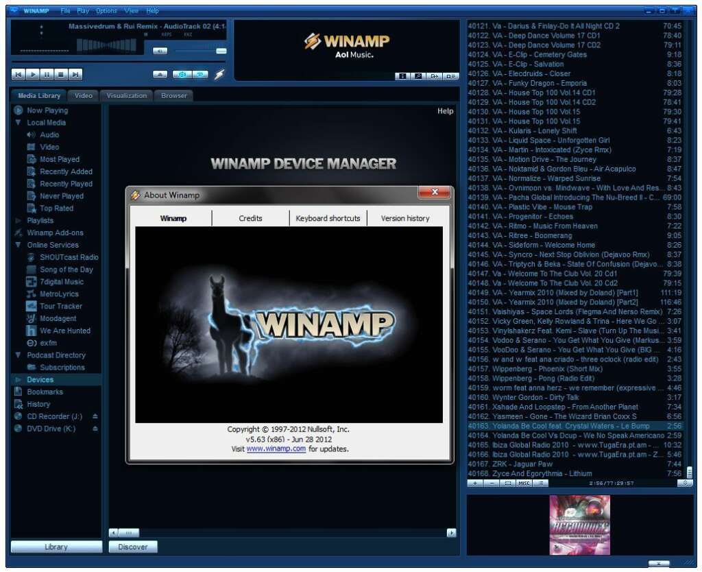 AOL vende Winamp y Shoutcast a Radionomy y podrí­a salvar al software