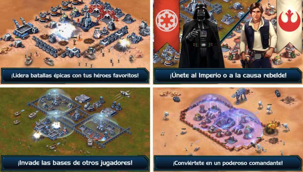 Star Wars: Commander, un nuevo videojuego de estrategia para iOS