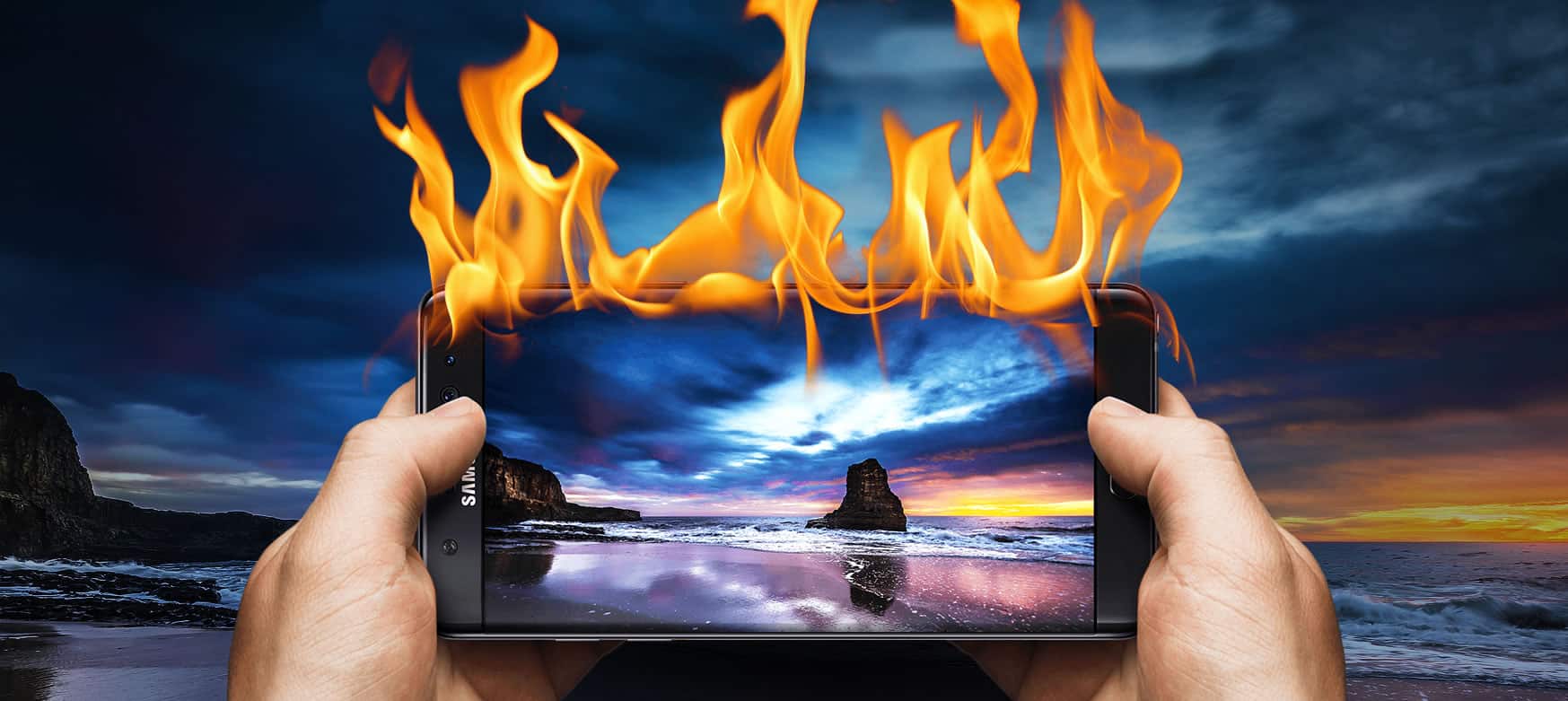 Samsung suspende ventas del Galaxy Note 7 por explosión de baterí­as