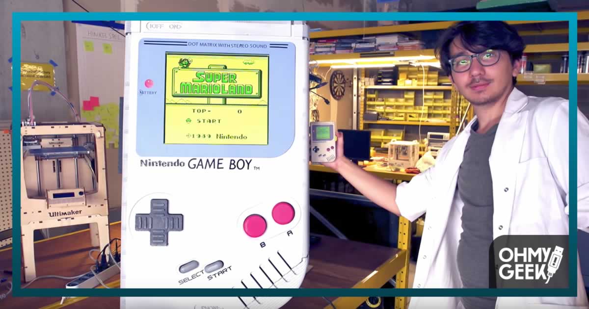 Este Game Boy gigante ganó el Récord Mundial Guinness a la consola más ...