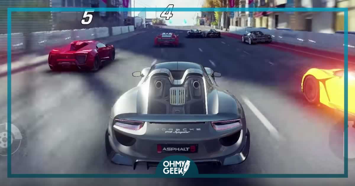 Gameloft oficializó al nuevo videojuego de carreras Asphalt 9: Legends