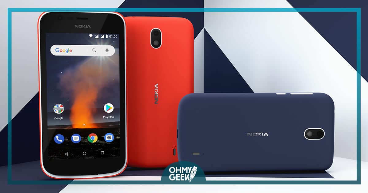 Comienza la venta en Chile del 'Nokia 1' con Android Oreo Go | OhMyGeek!
