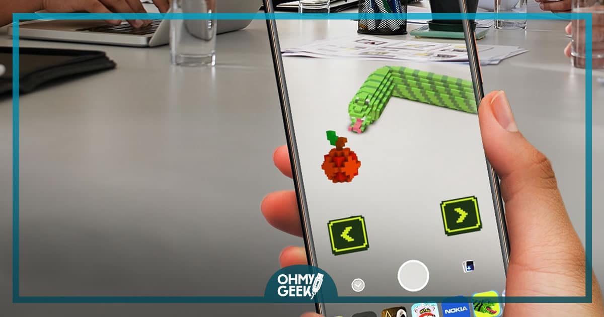 Nokia resucitó al ‘Snake’ con realidad aumentada en Facebook | OhMyGeek!