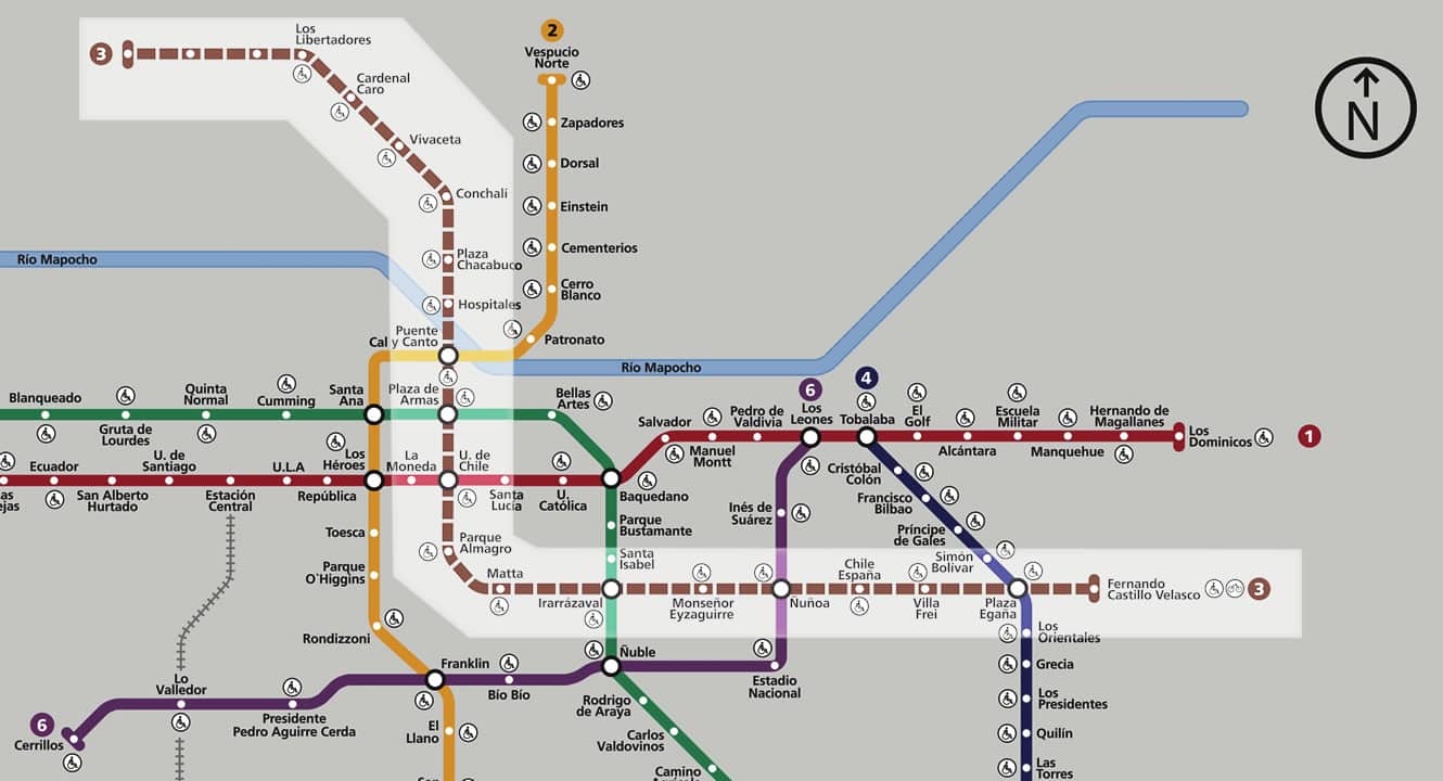 Todo lo que debes saber de la nueva Línea 3 del Metro de Santiago | OhMyGeek!
