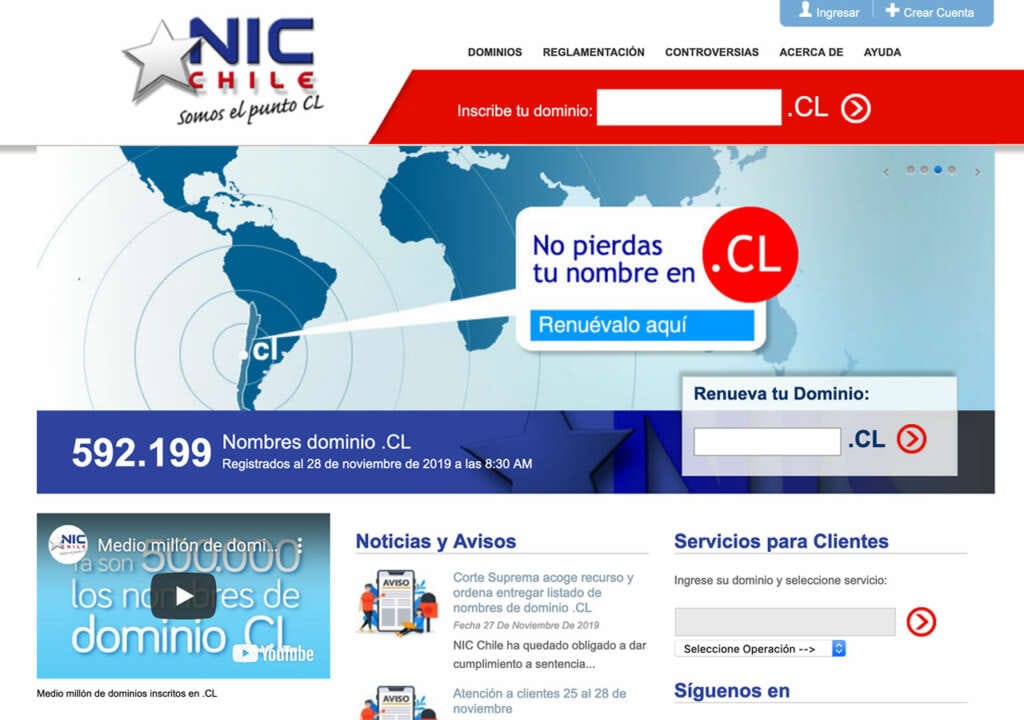 Corte Suprema ordena a NIC Chile entregar el listado de todos los ...