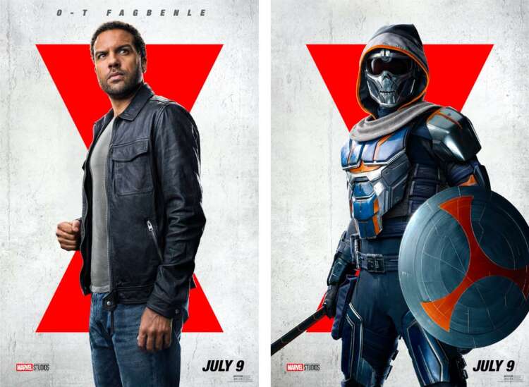 Nuevos afiches muestran la apariencia de Taskmaster en la película ...