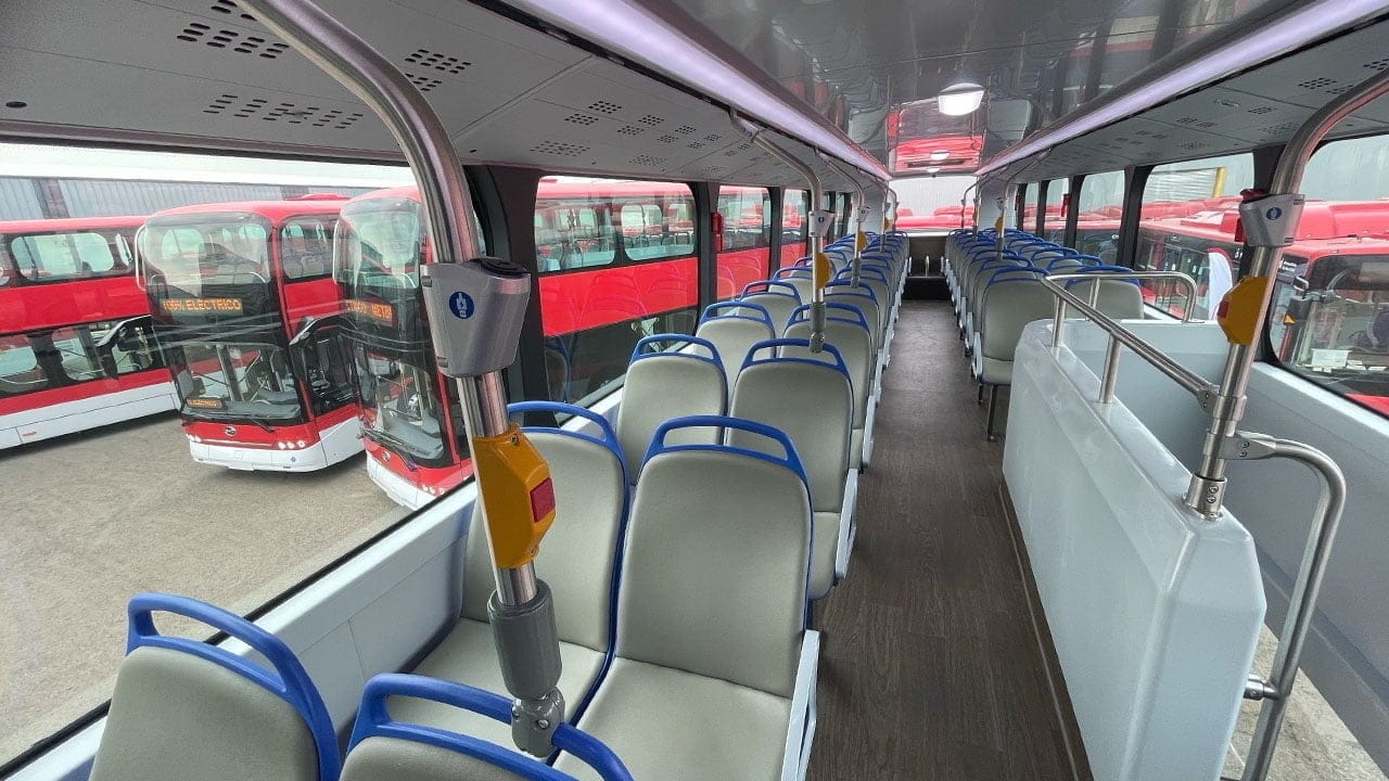 Chile tiene los primeros buses de dos pisos y eléctricos para ...